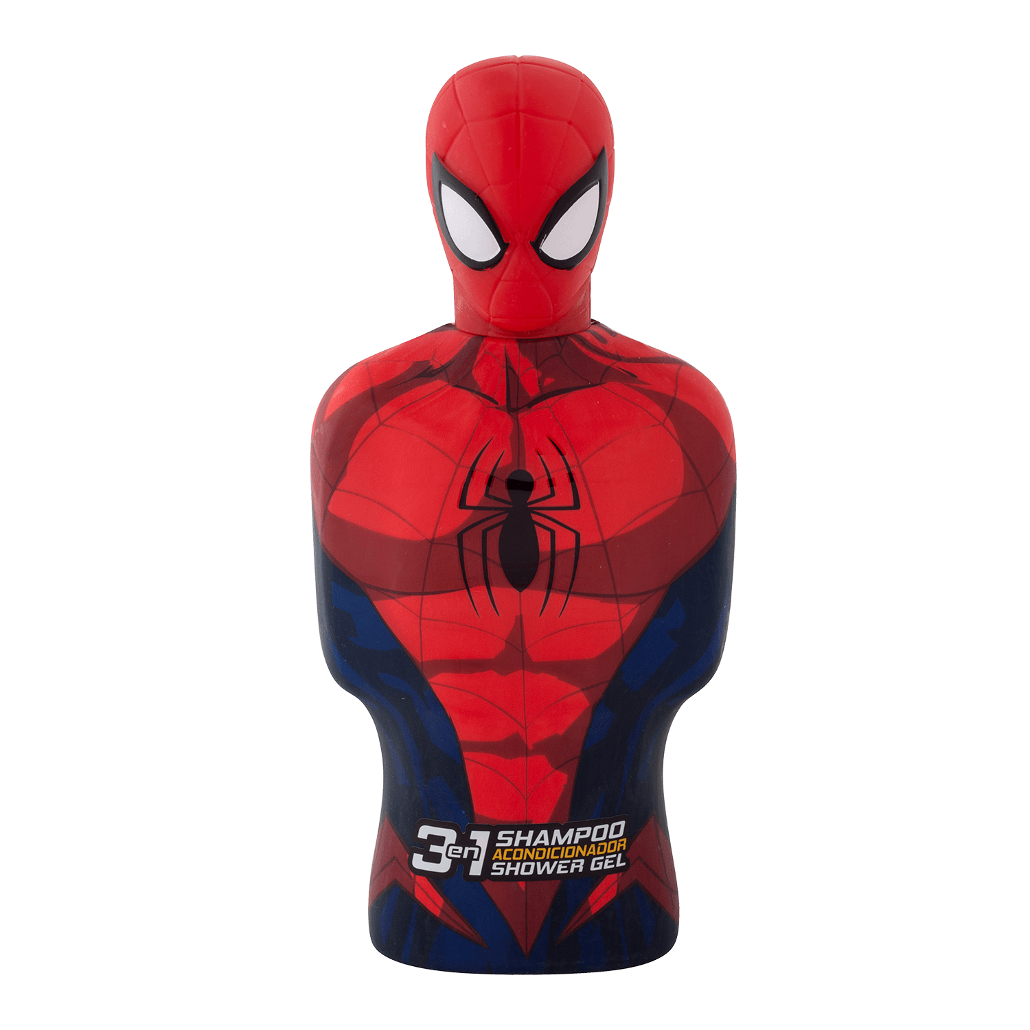 Shampoo Spiderman 3D 3 en 1 - Caja 12 Unidades
