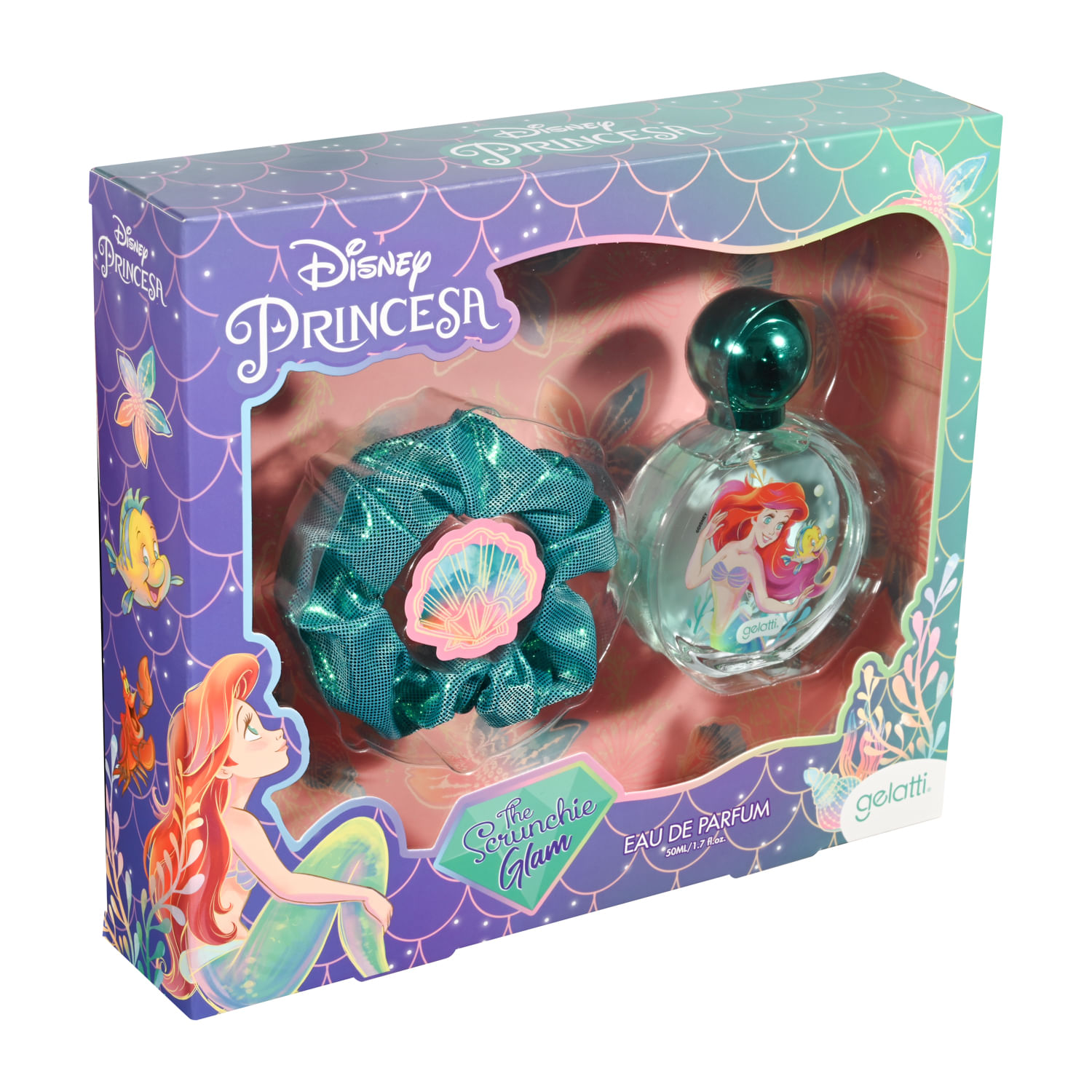 Caja 6 Unidades - Perfume Ariel Perfume 50 ml Scrunchie