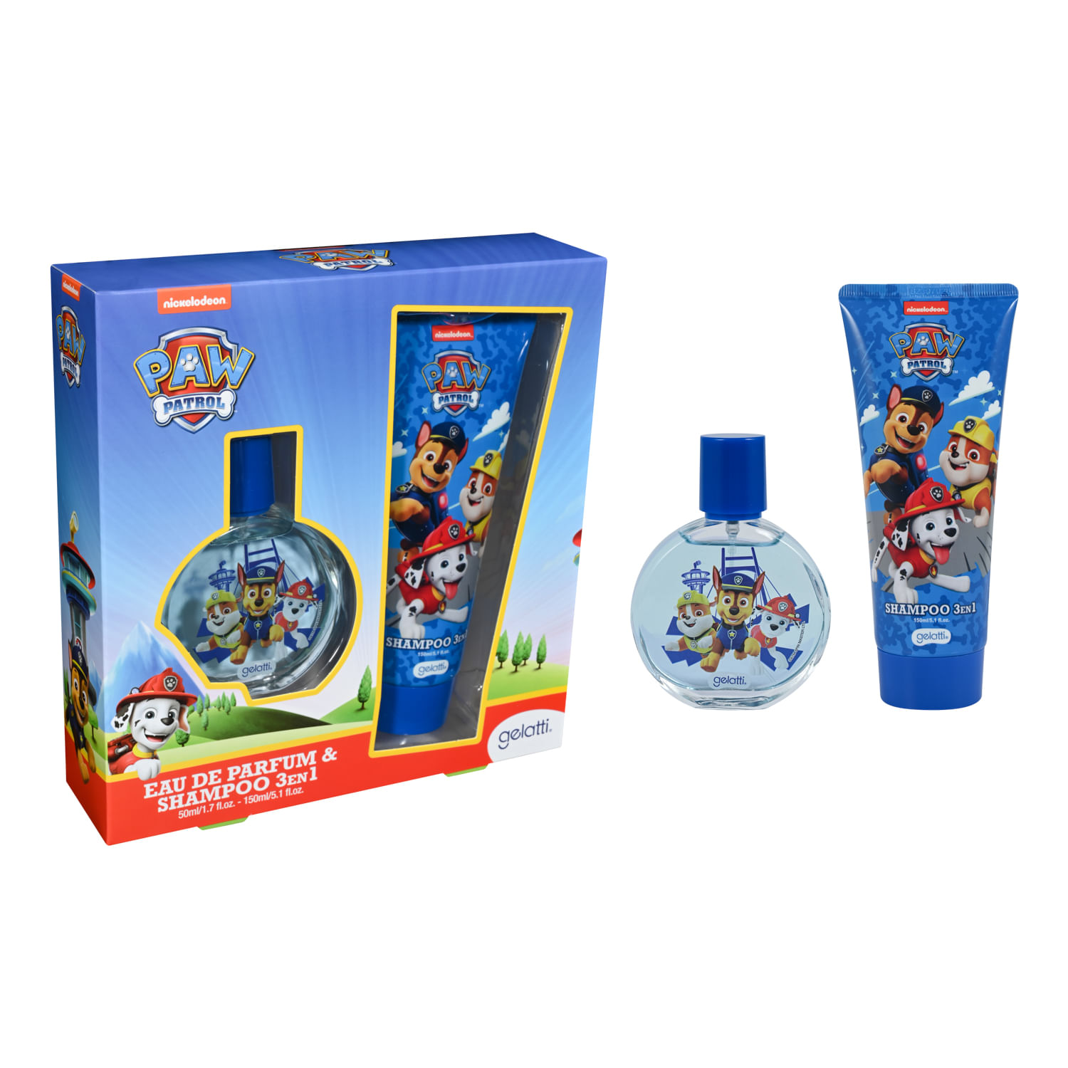 Caja 6 Unidades - Perfume Paw Patrol Perfume 50 ml Scrunchie